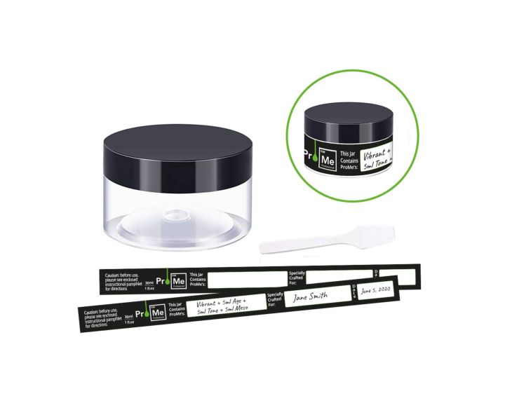 Custom-Blending Jar (30mL | 1 oz) with 2 Labels & mini spatula - ProMe ...